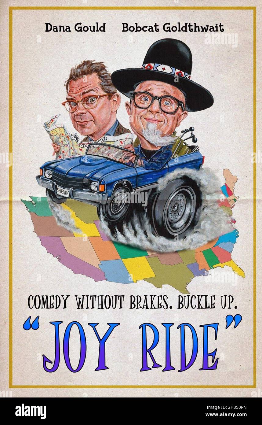 JOY RIDE, poster, from left: Dana Gould, Bobcat Goldthwait, 2021 ...