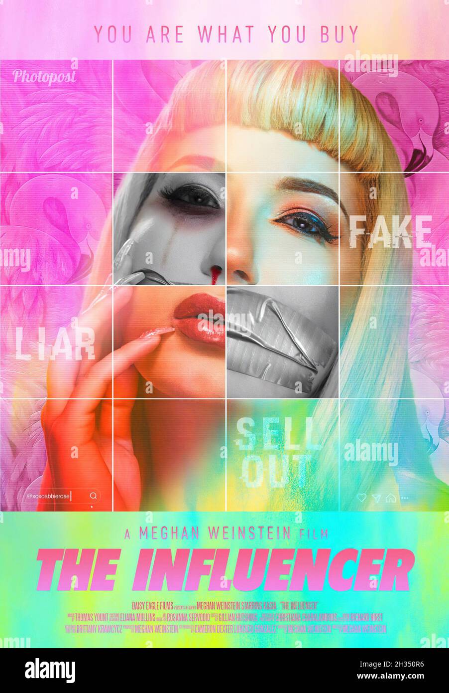 THE INFLUENCER, poster, Kasia Szarek, 2021. © Breaking Glass Pictures ...