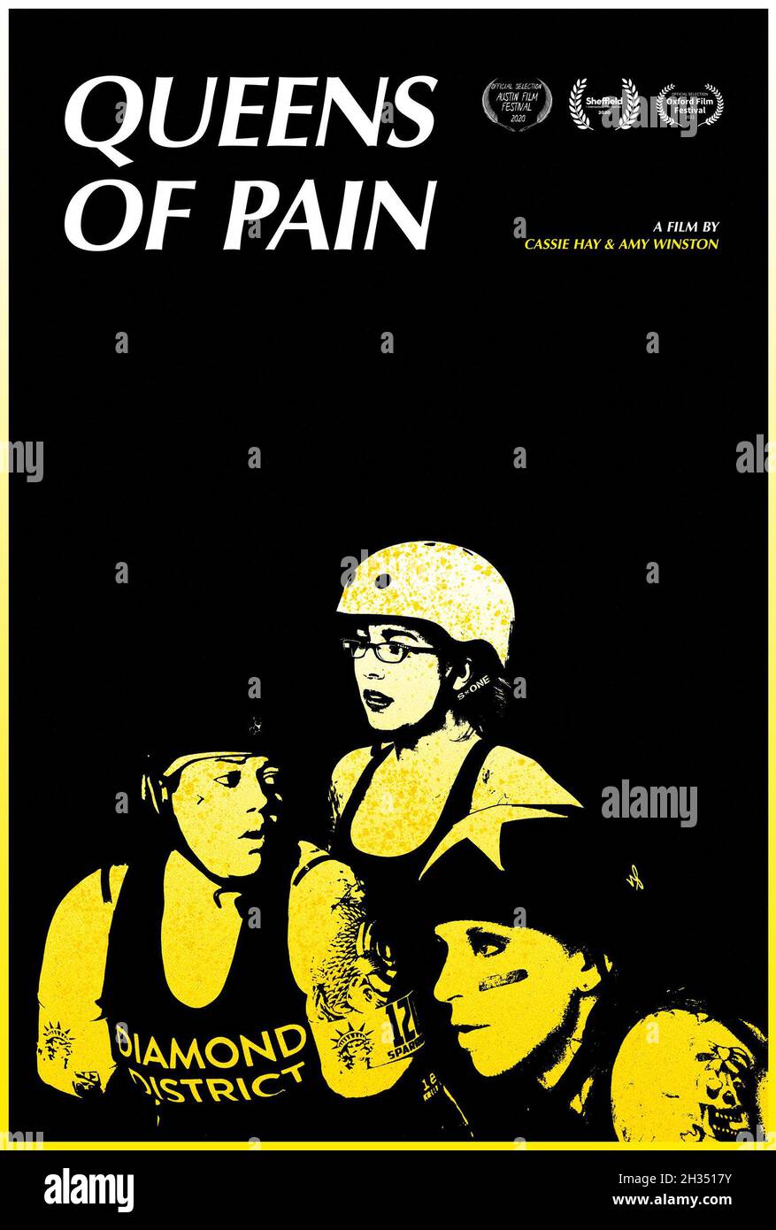 QUEENS OF PAIN, poster, from left: Captain Smack Sparrow, Evilicious ...