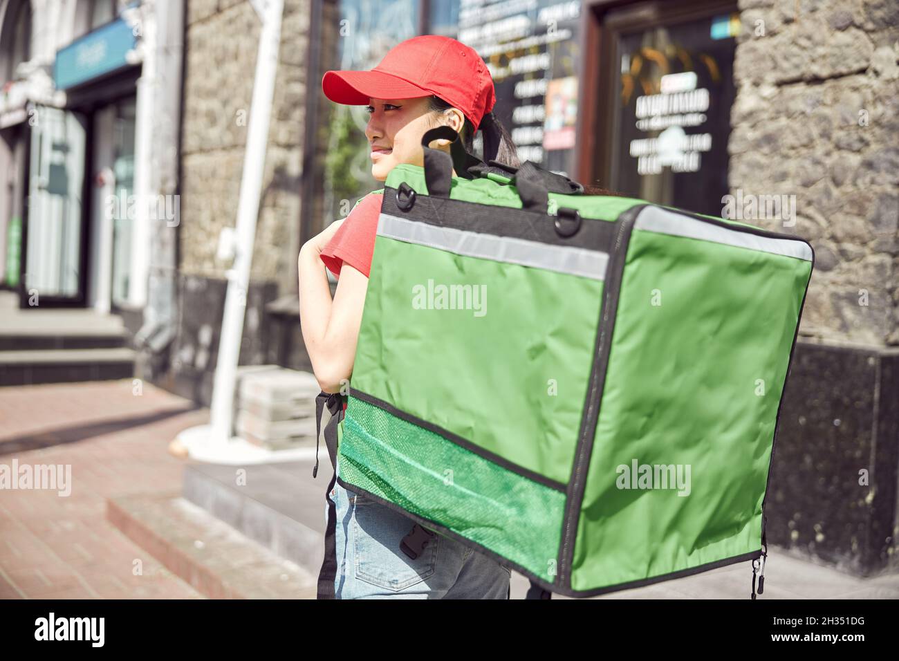 Female delivery hi-res stock photography and images - Alamy