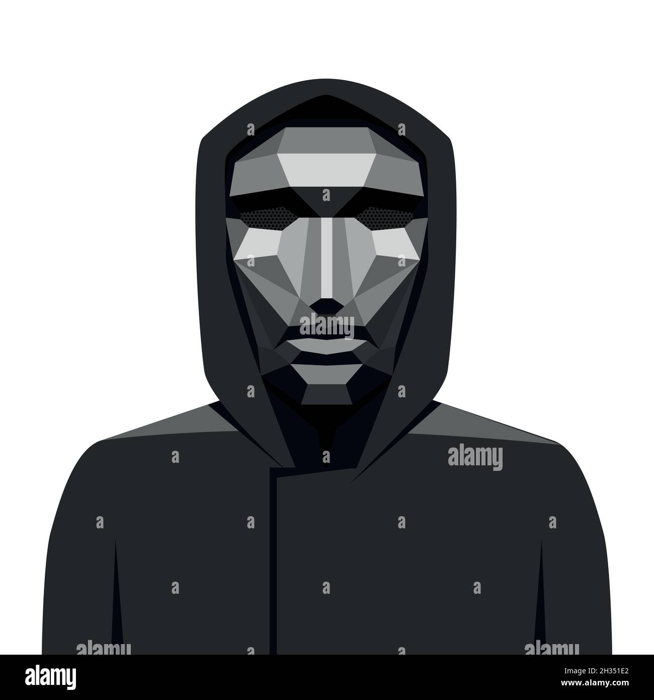 Korean tv show squid game seamless pattern illustration Stock Vector ...