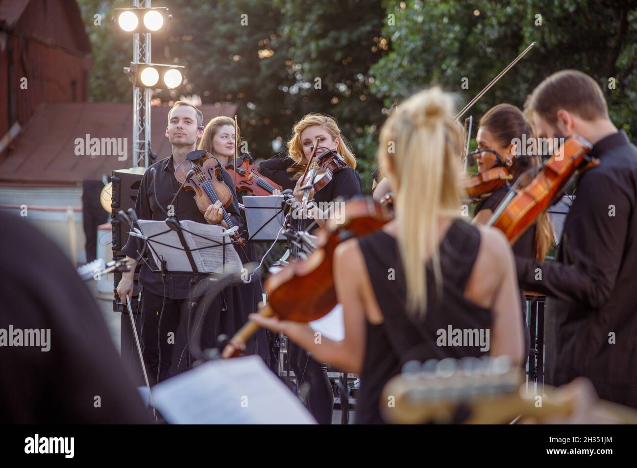 Orchestrator hi-res stock photography and images - Alamy