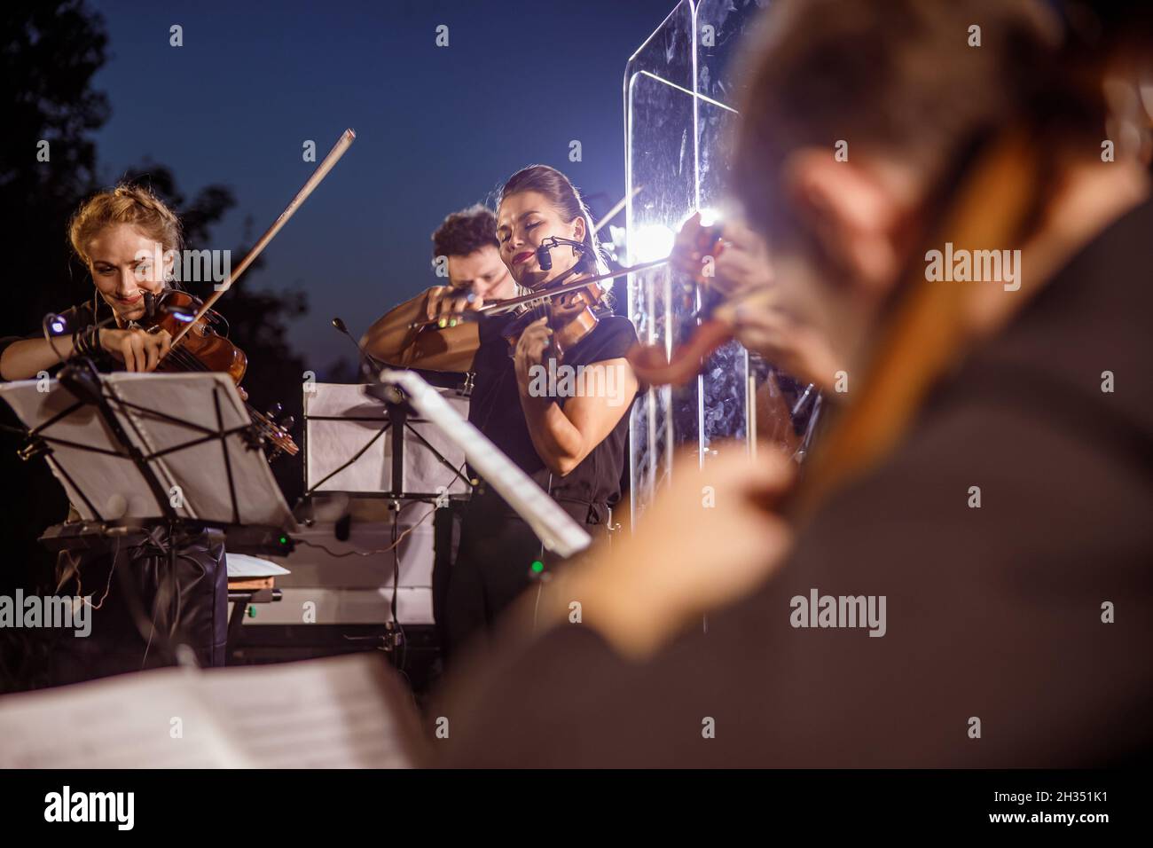 Rehearse for concert hi-res stock photography and images - Alamy