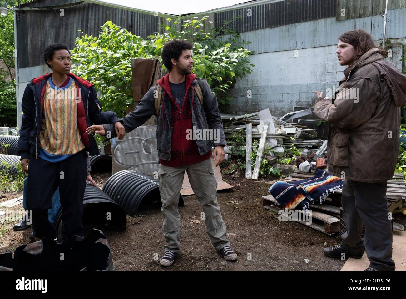 AMERICAN RUST, from left: Nicole Williams, David Alvarez, Jack Russell ...