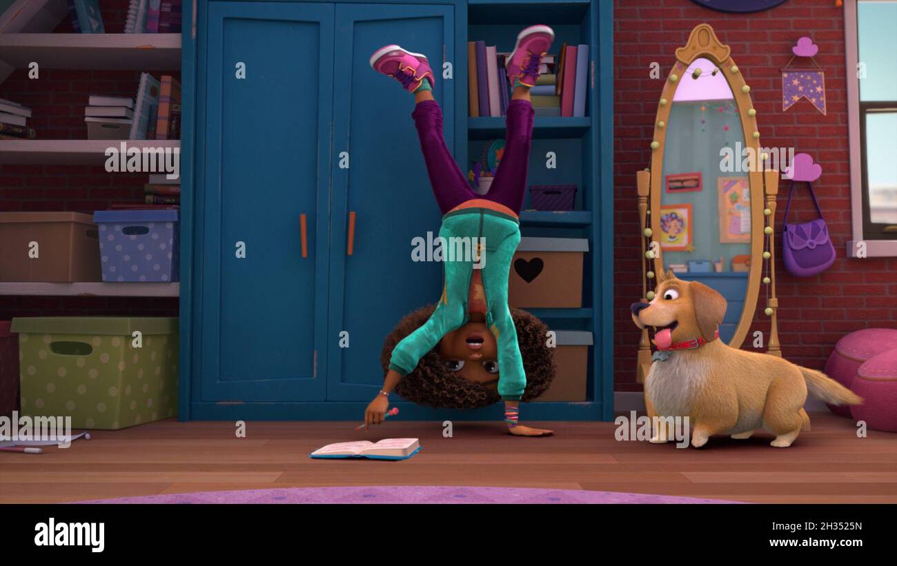 KARMA'S WORLD, Karma Grant (voice: Asiahn Bryant), Karma's Writer's ...