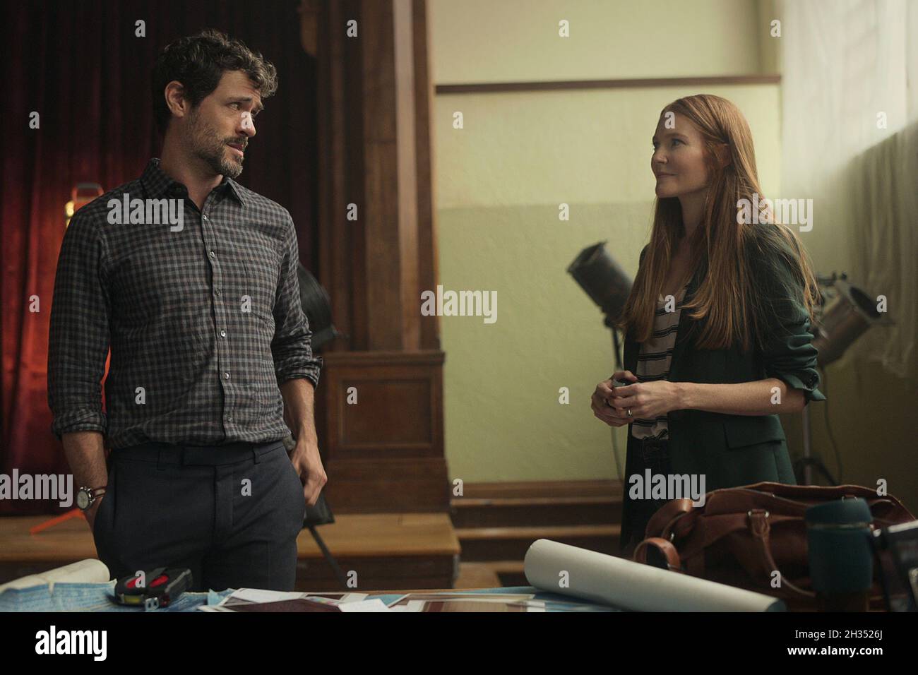LOCKE & KEY, (aka LOCKE AND KEY), from left: Brendan Hines, Darby ...