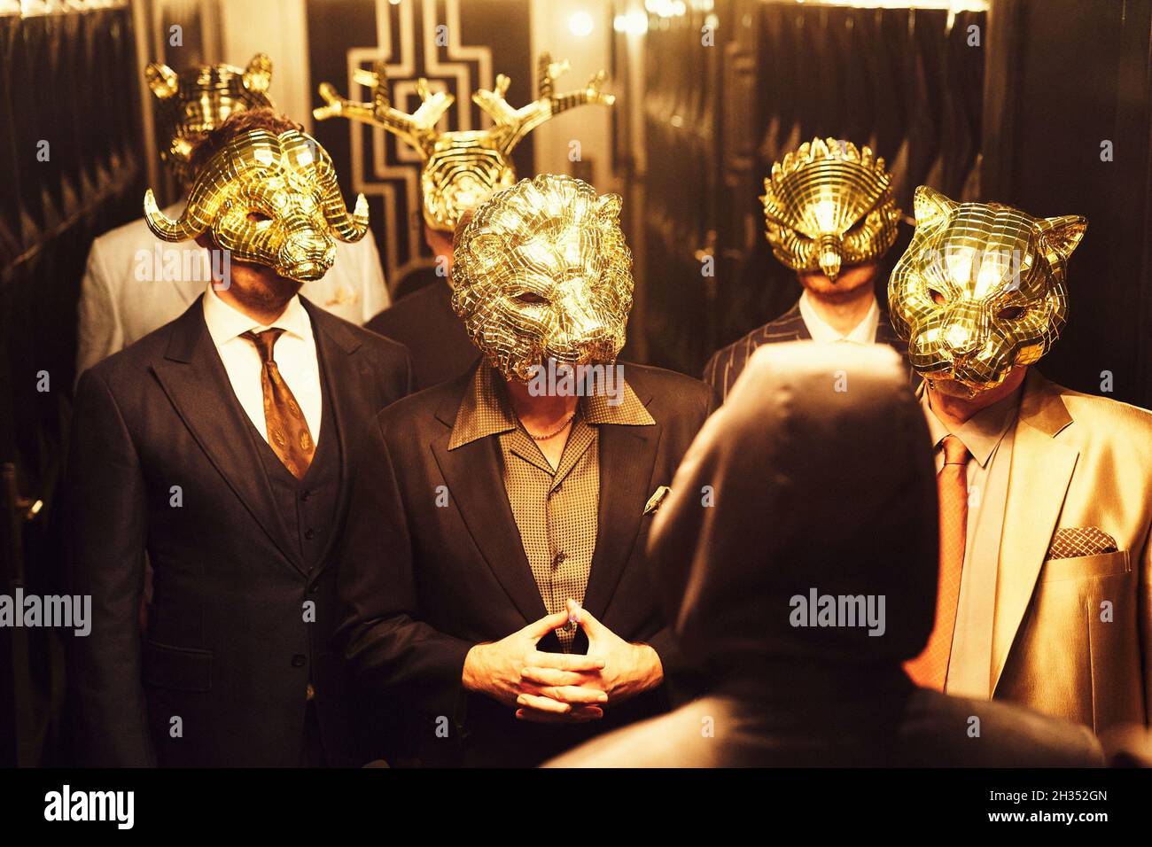 SQUID GAME, Stephen Fu (back to camera), VIPS', (Season 1, ep. 107 ...