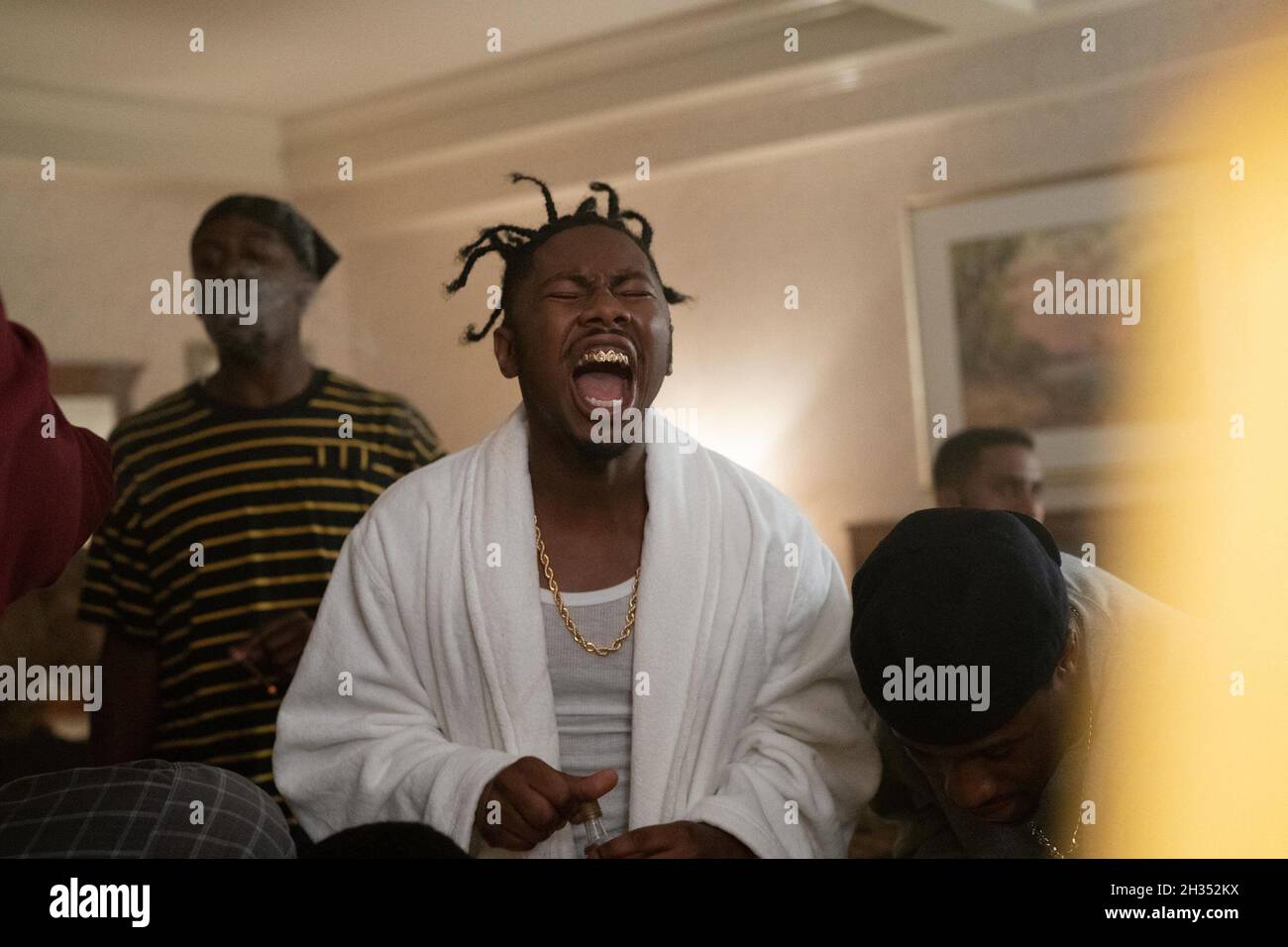 WU-TANG: AN AMERICAN SAGA, from left: Uyoata Udi as Rebel, TJ Atoms as ...