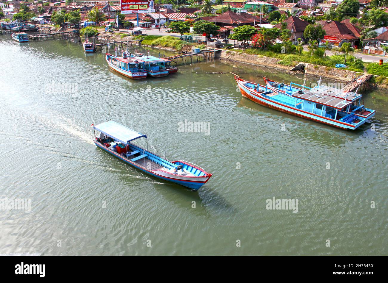 Muaro is a small old port on the Batang Arau river used by many small ...