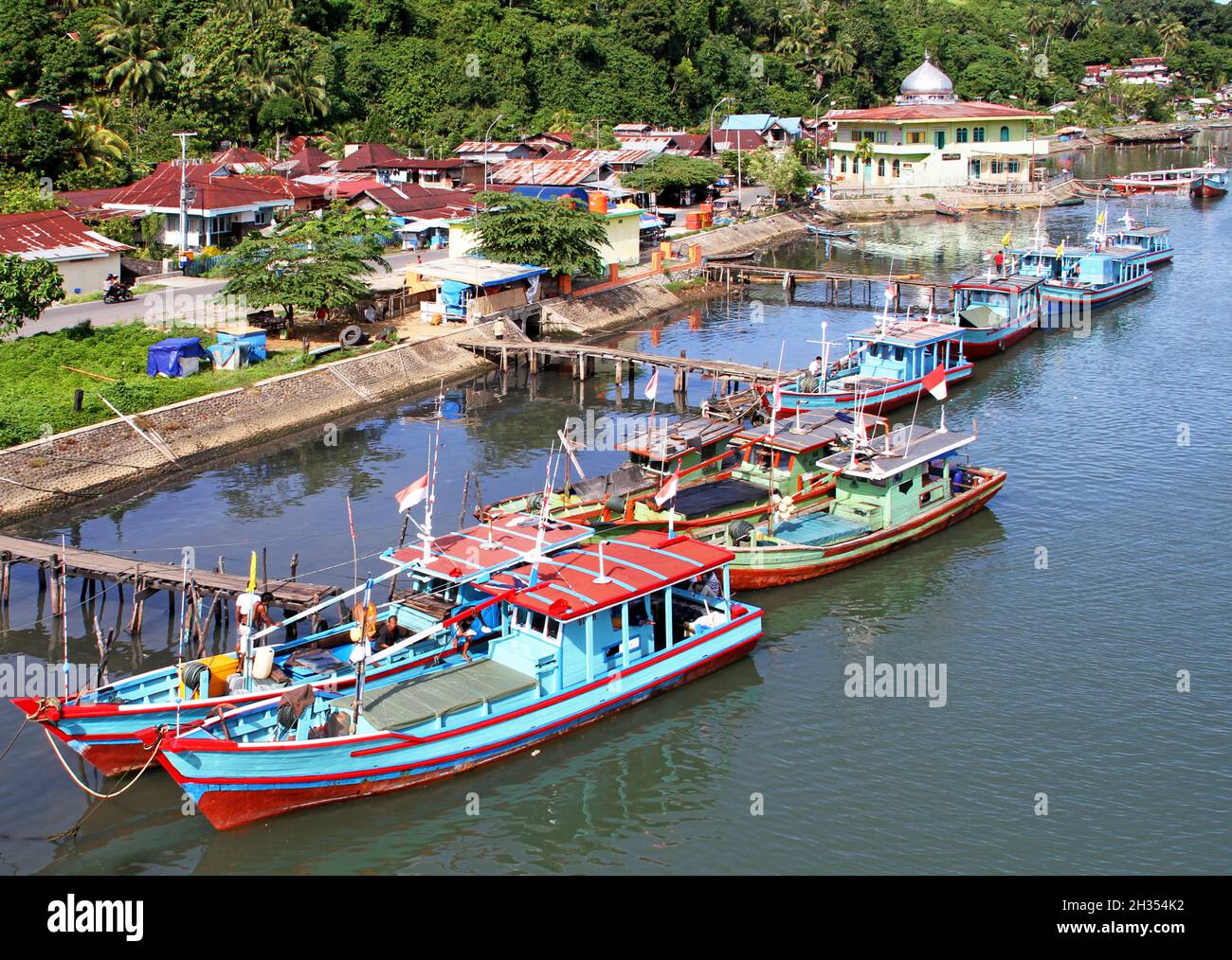 Muaro is a small old port on the Batang Arau river used by many small ...