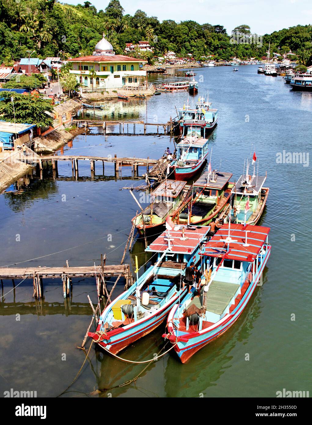 Muaro is a small old port on the Batang Arau river used by many small ...