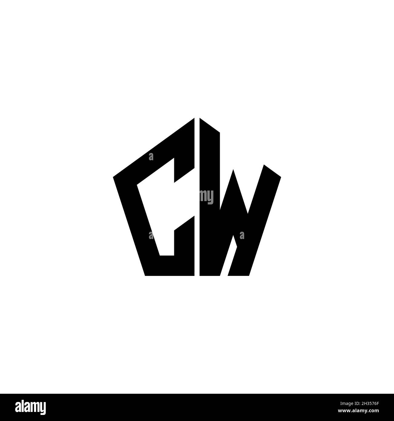 Cw logos Black and White Stock Photos & Images - Alamy