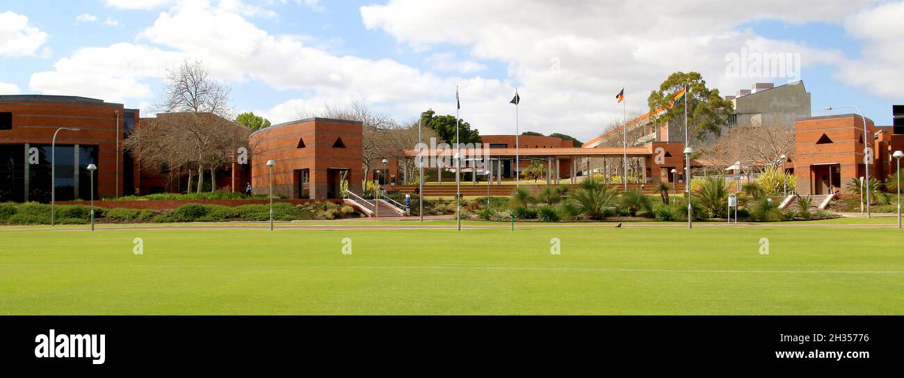 Curtin University Bentley Campus from a Distance, Western Australia ...