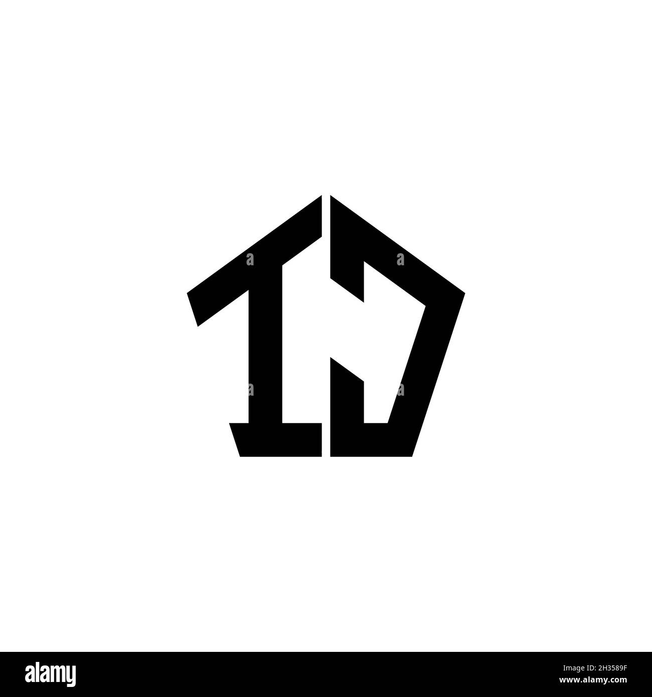 Ic letter design Cut Out Stock Images & Pictures - Alamy