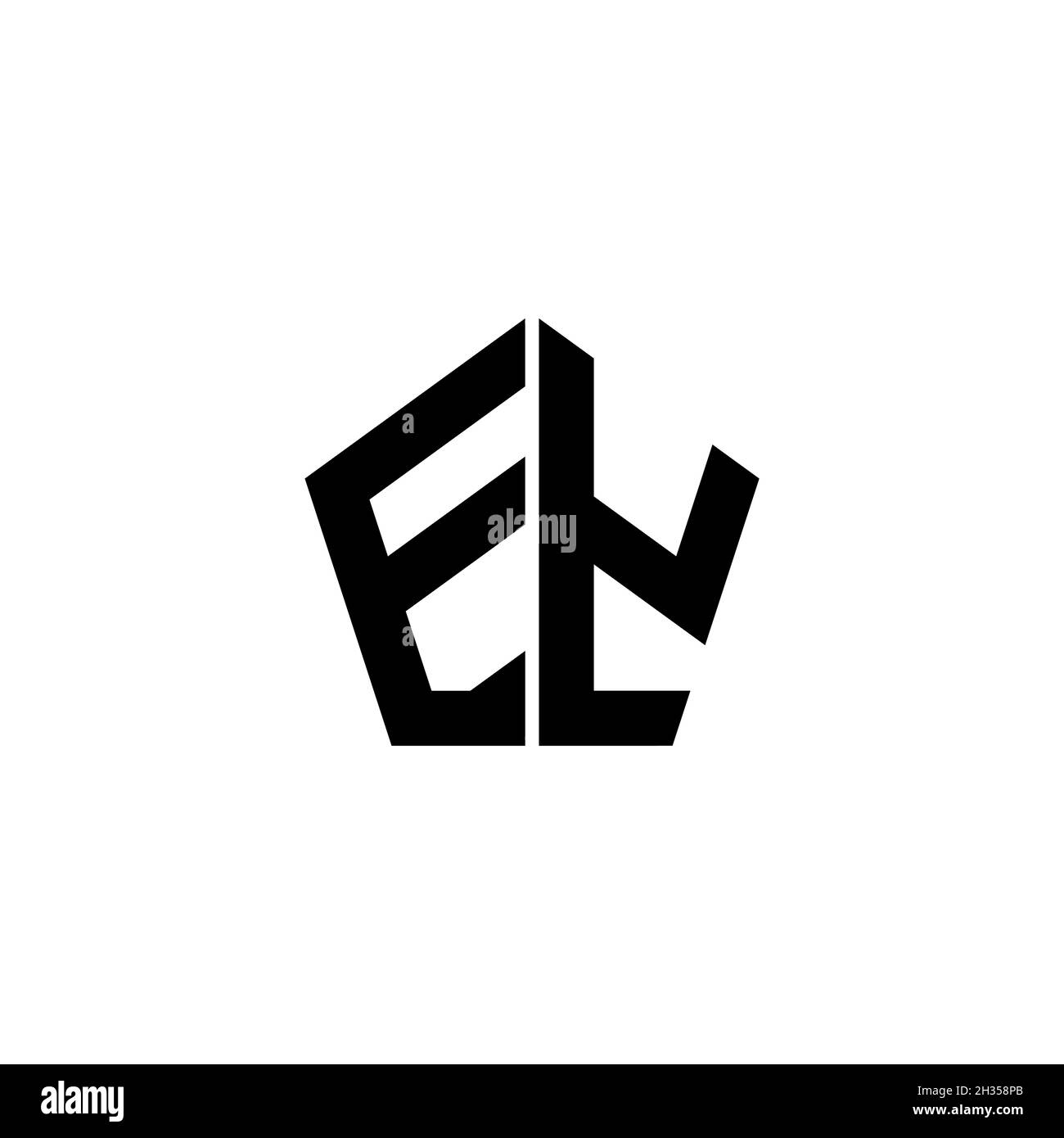 EY Monogram logo letter with polygonal geometric shape style design ...
