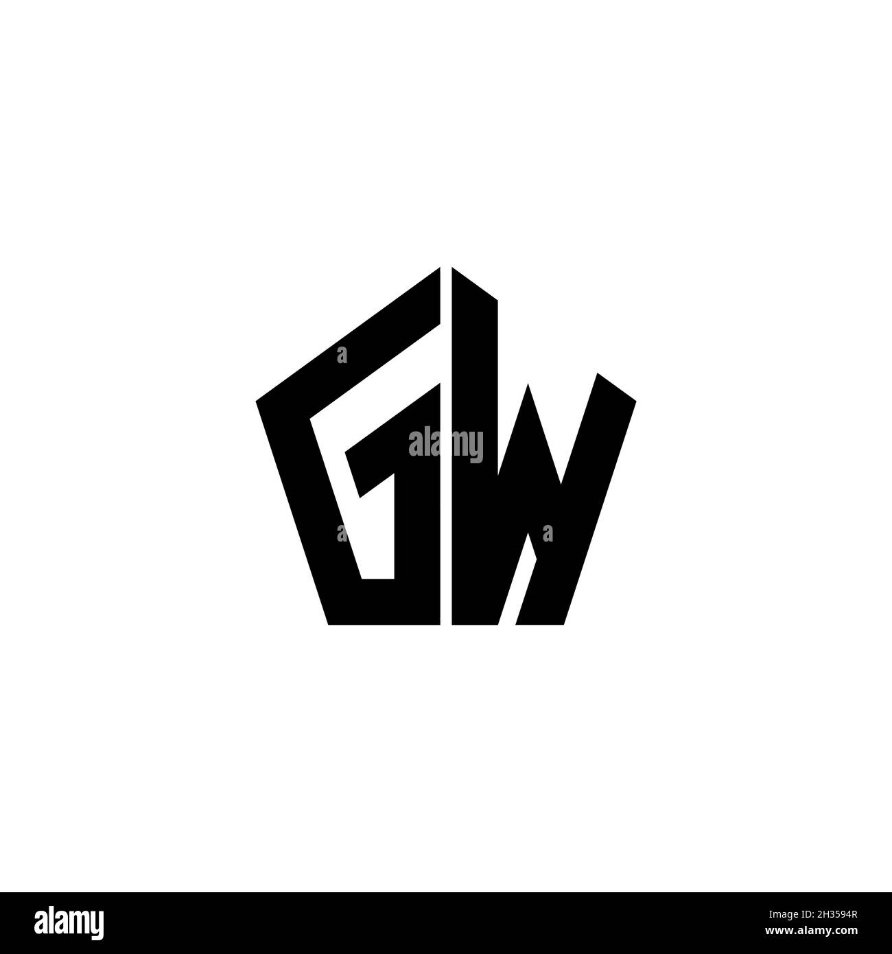 Logo gw Black and White Stock Photos & Images - Alamy
