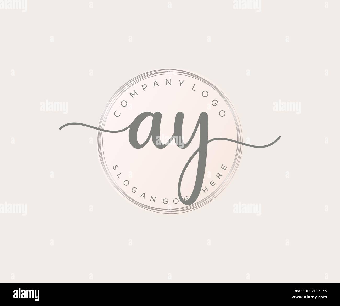 Ay font Stock Vector Images - Alamy