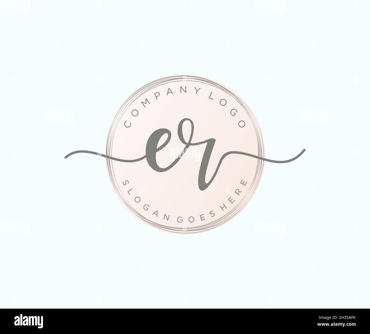 Letter er logo Cut Out Stock Images & Pictures - Alamy