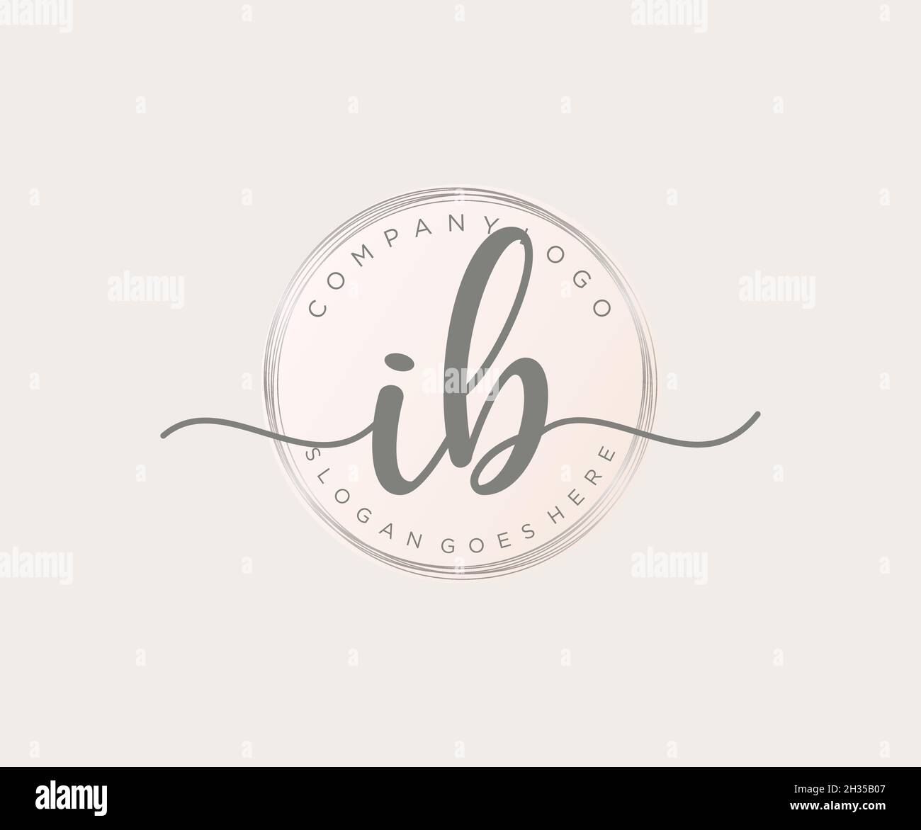 Ib font Stock Vector Images - Alamy