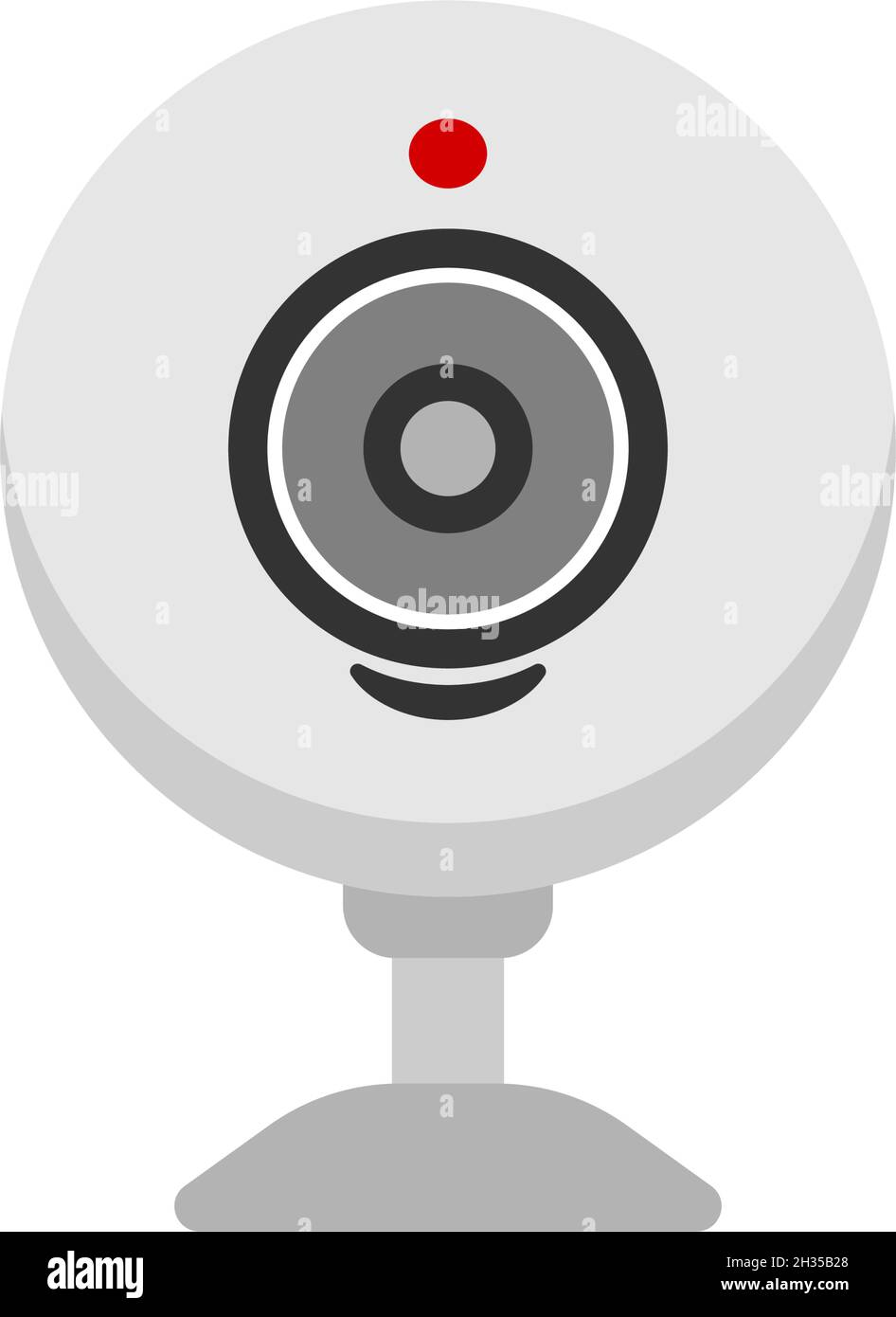 Webcam Icon Design Template Vector Illustration Isolated Stock Vector