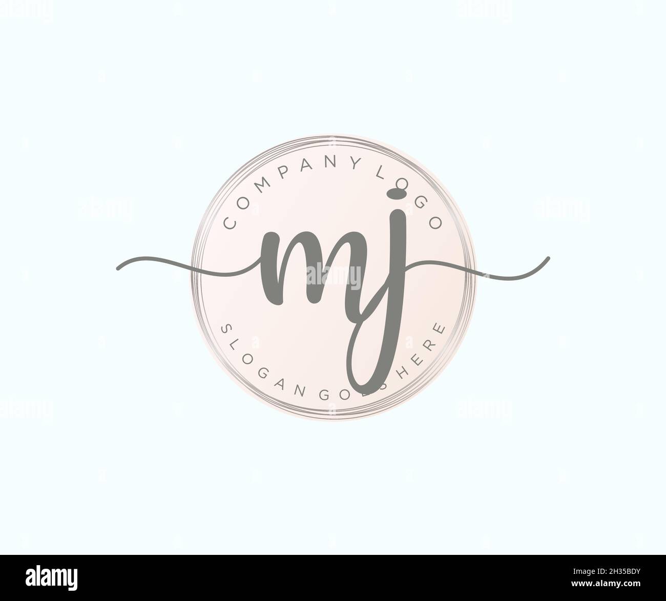 Mj logos hi-res stock photography and images - Alamy