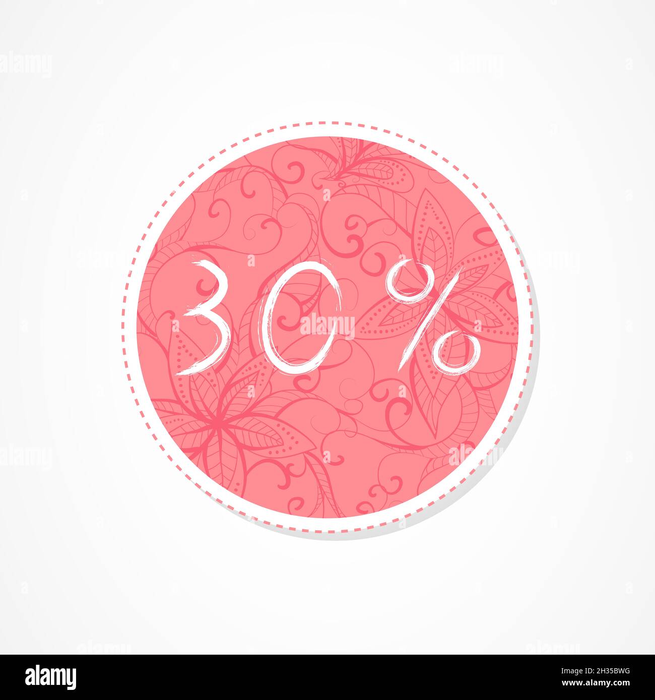 30 percent discounts inscription Stock Vector Images - Alamy