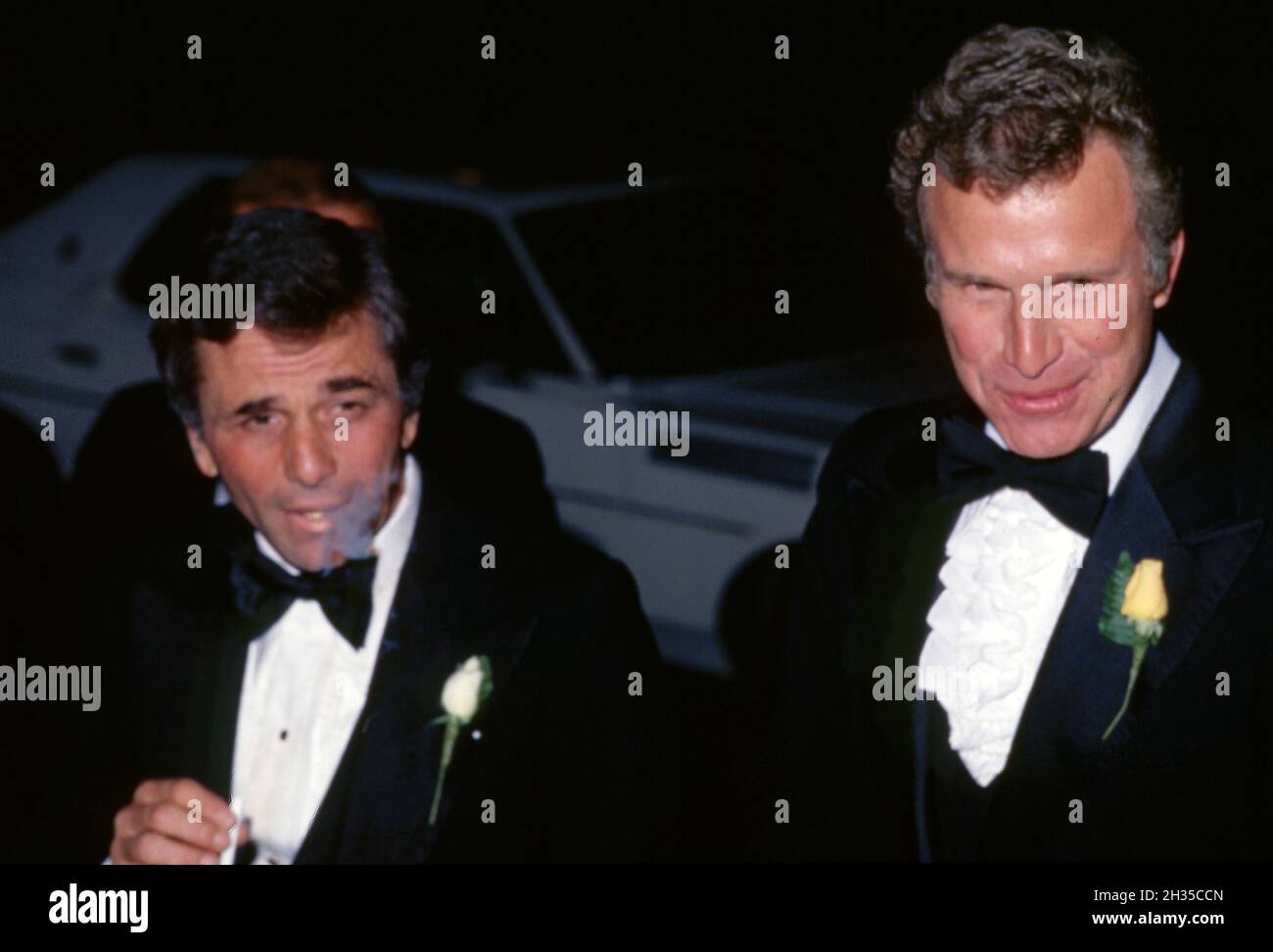 Peter Falk and Wayne Rogers Circa 1980's Credit: Ralph Dominguez ...