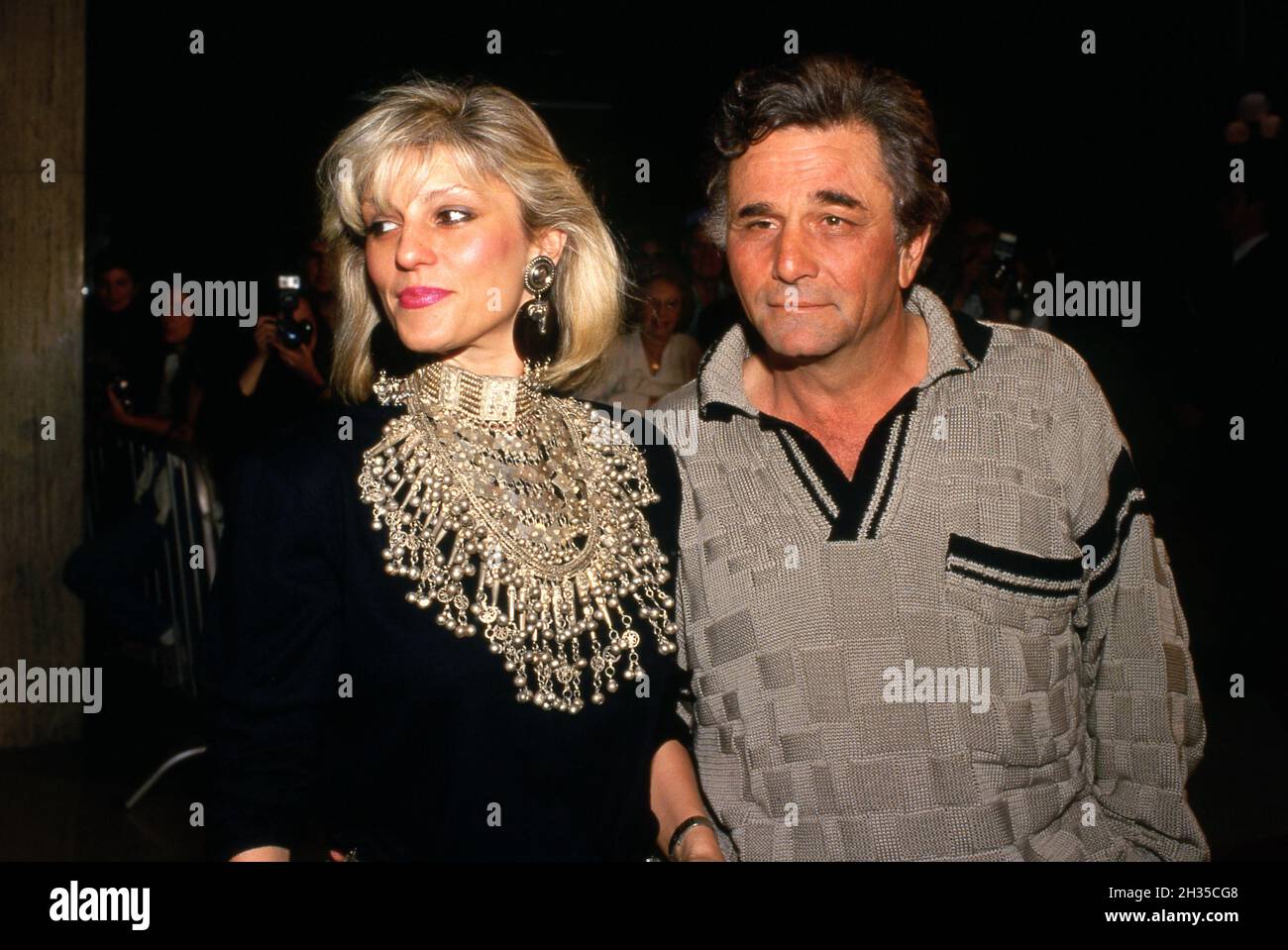 Peter Falk and Shera Danese Circa 1980's Credit: Ralph Dominguez ...