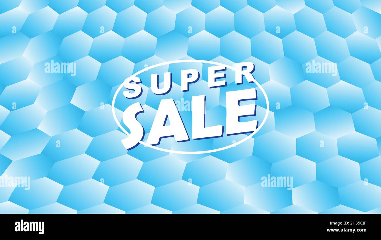 Sell banner template design with comic background Stock Vector Image ...