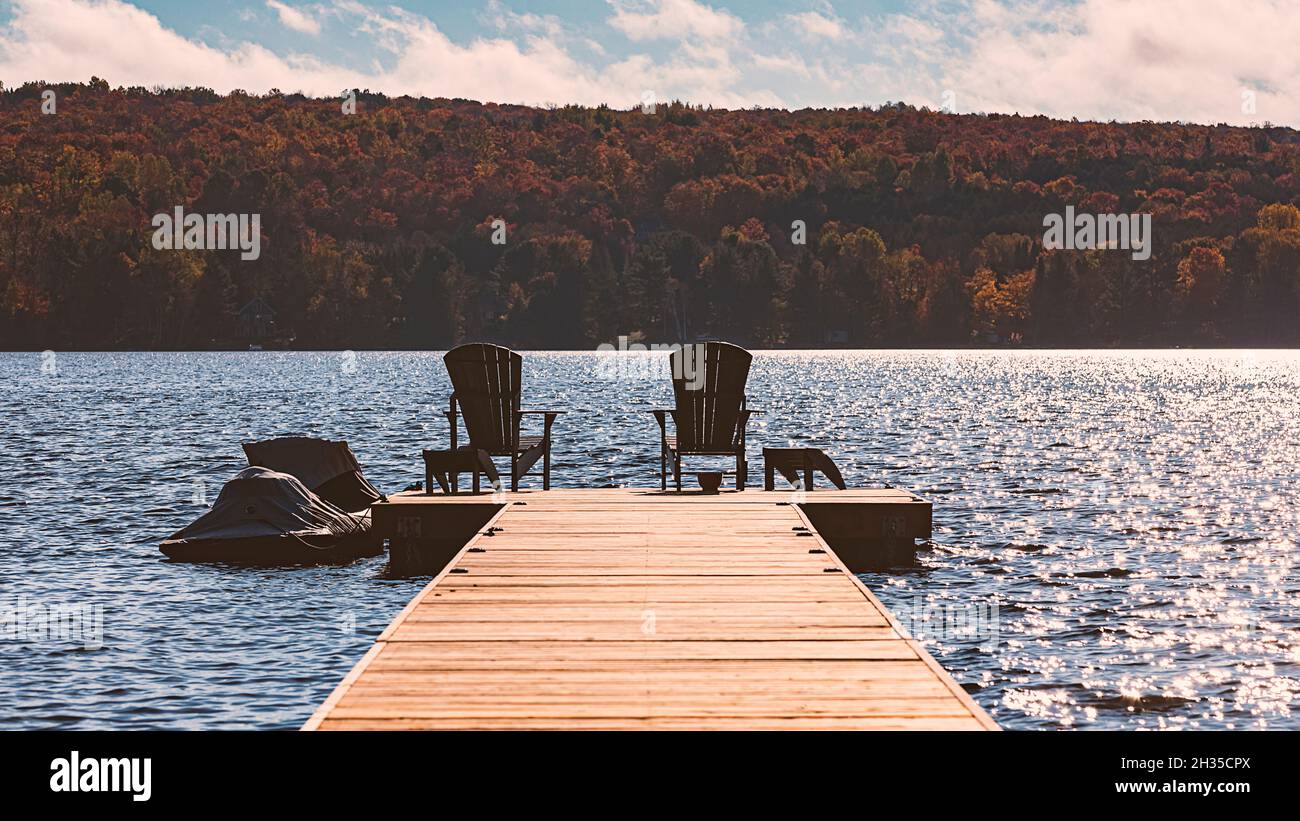 the beauty of northern Ontario in the fall Stock Photo - Alamy