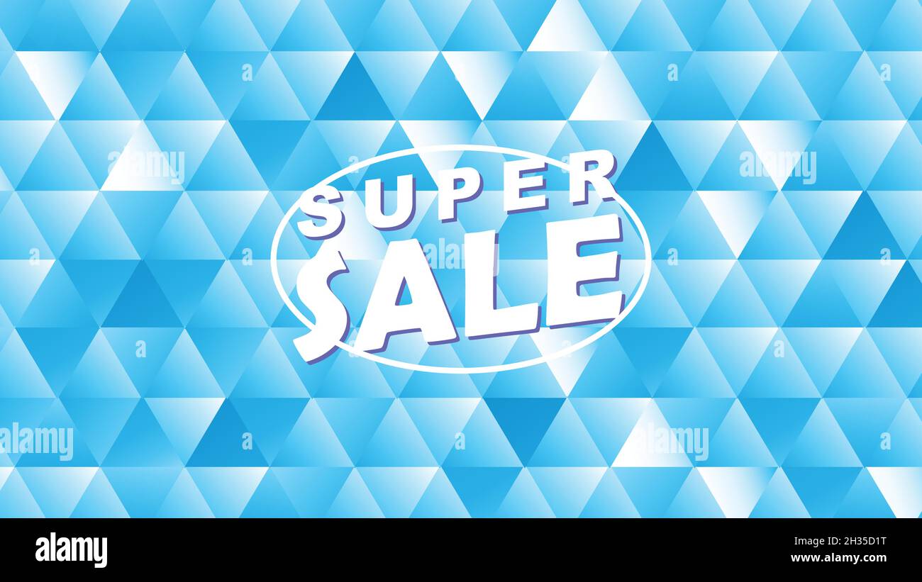 Sell banner template design with comic background Stock Vector Image ...