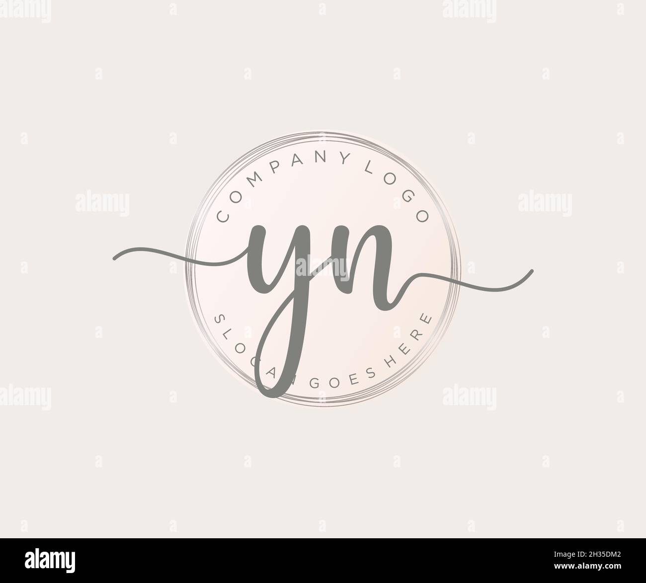 Yn font Stock Vector Images - Alamy