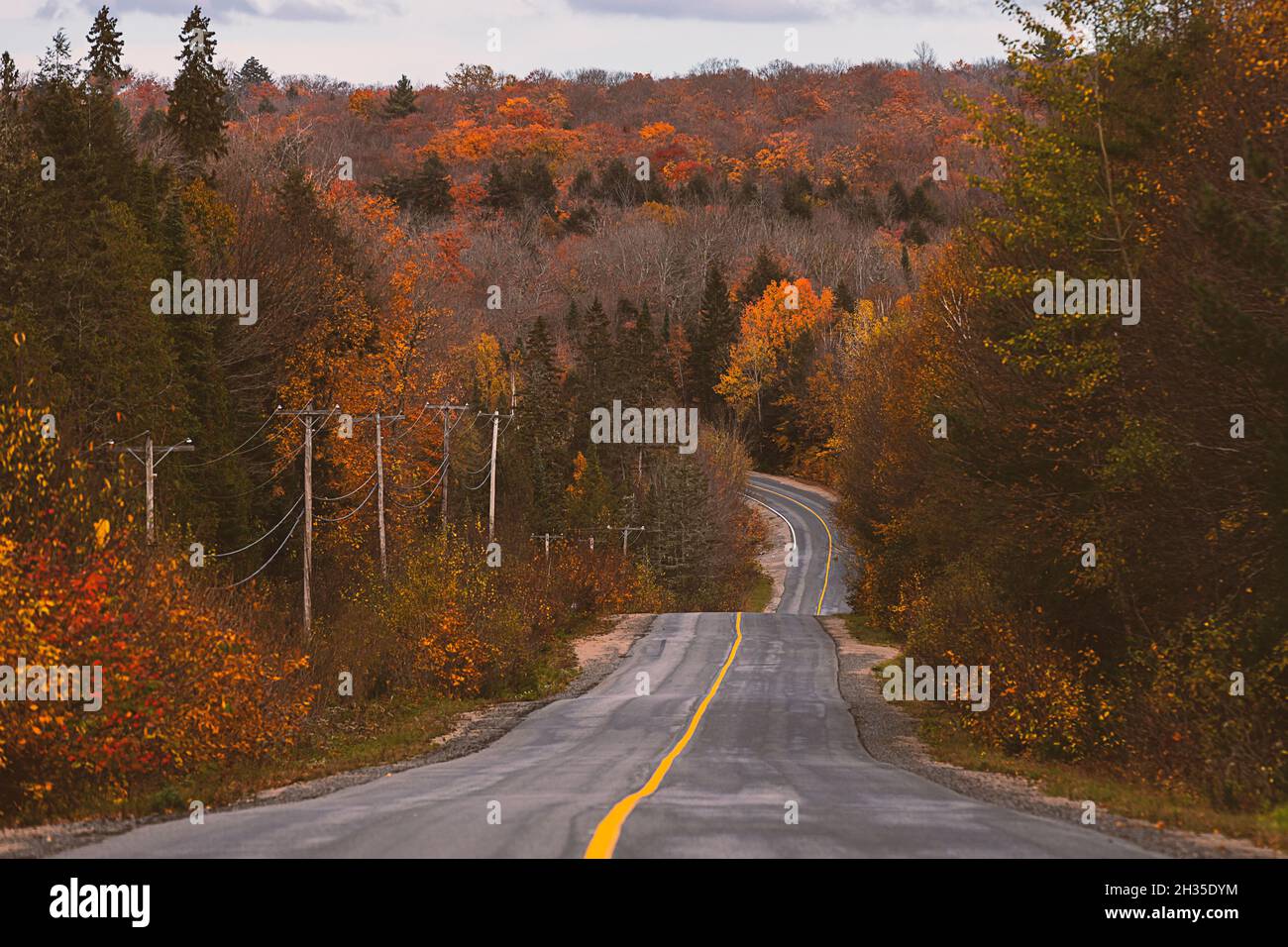 the beauty of northern Ontario in the fall Stock Photo - Alamy