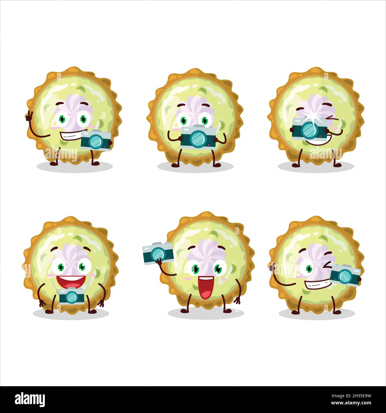 Key lime pie drink Stock Vector Images - Alamy