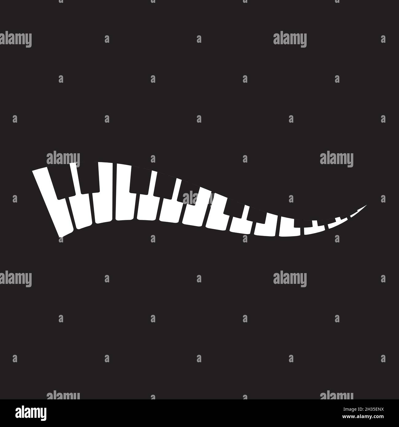 Piano icon vector ilustration template Stock Vector Image & Art - Alamy