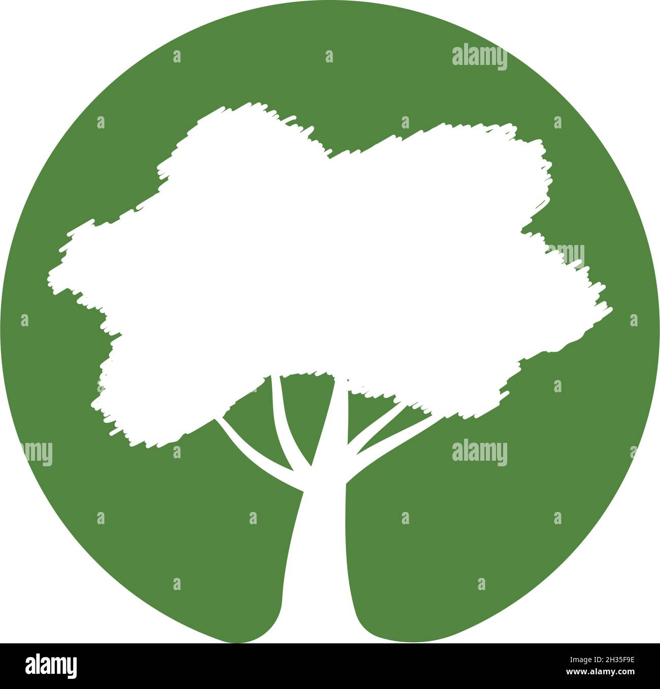 Tree logo template vector illustration Stock Vector Image & Art - Alamy