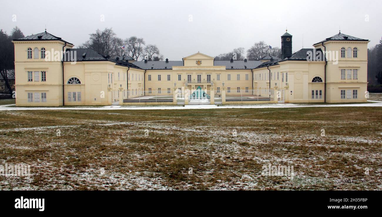 State Castle, former Metternich Family estate, place of the 1840 ...