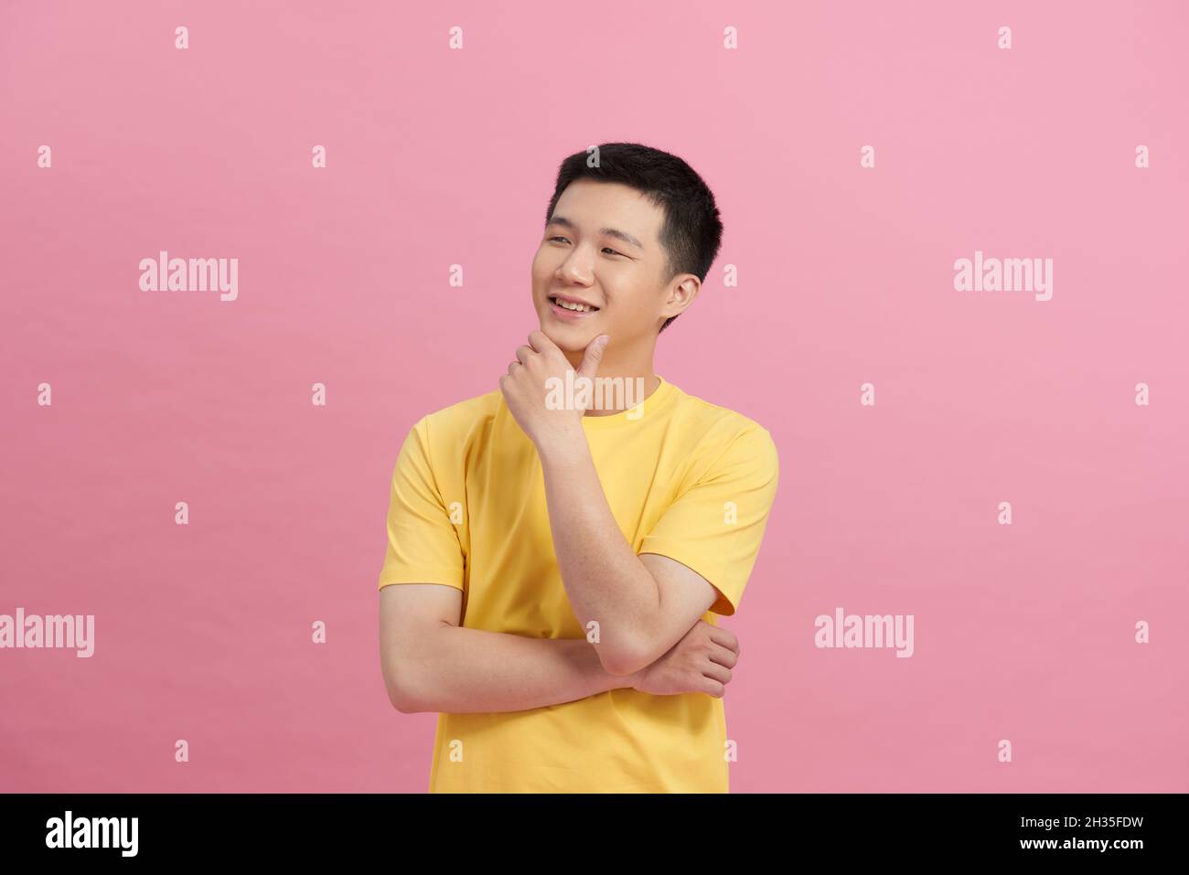 Curious pose hi-res stock photography and images - Alamy