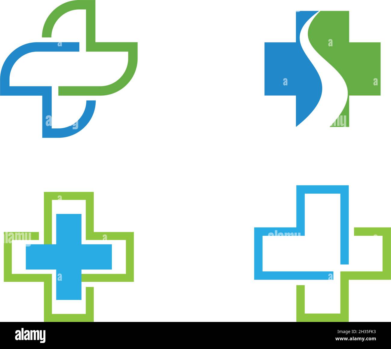 Cross Medical Logo template vector illustration design Stock Vector ...