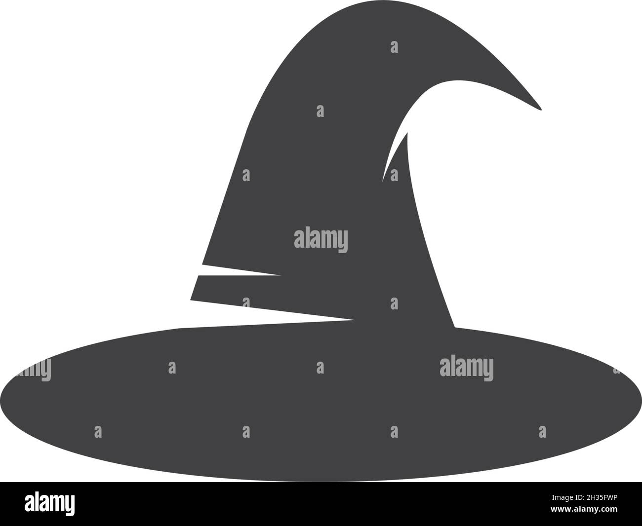 Wizard cap carachter logo vector template Stock Vector Image & Art - Alamy