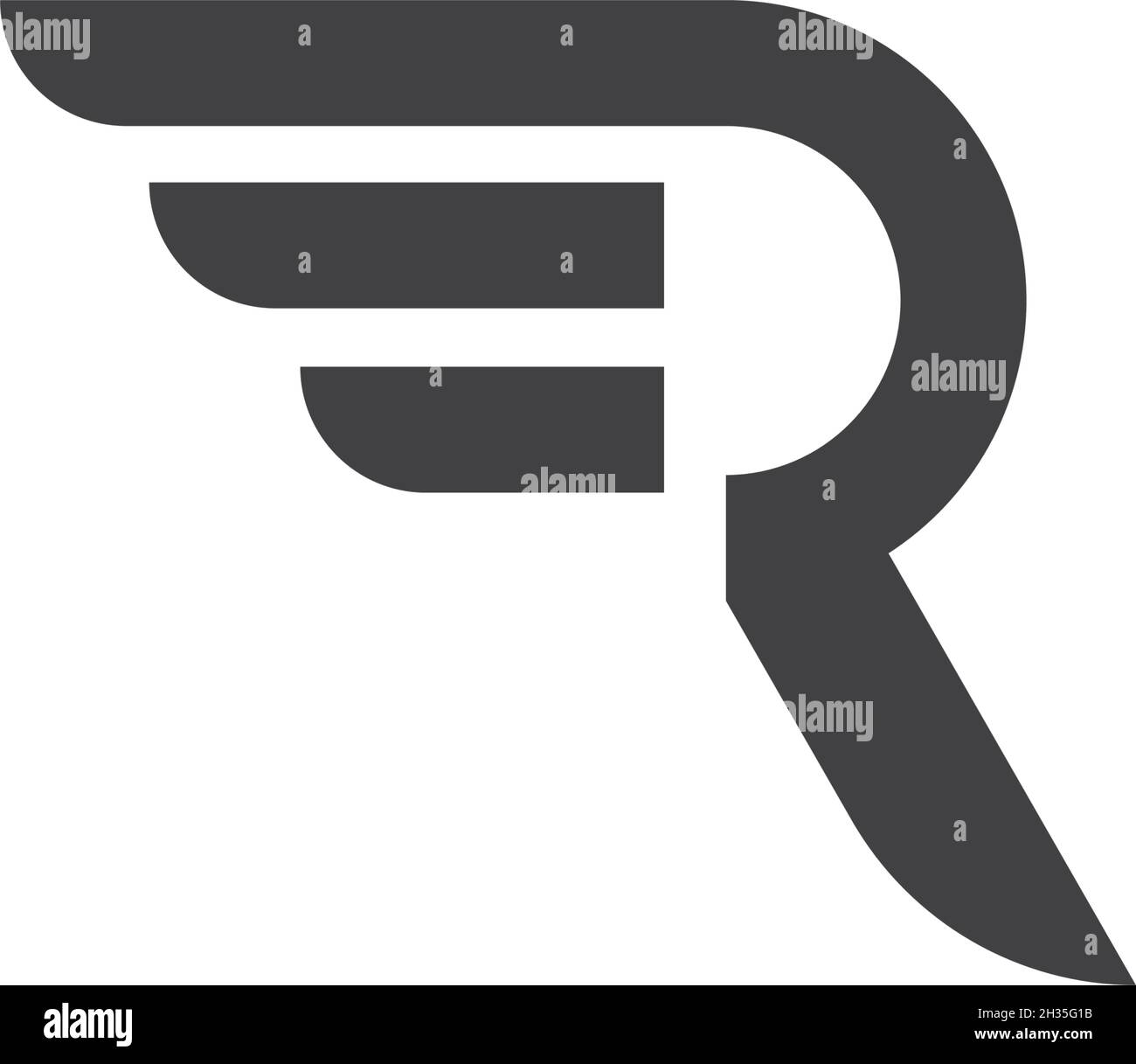 R wing Stock Vector Images - Alamy