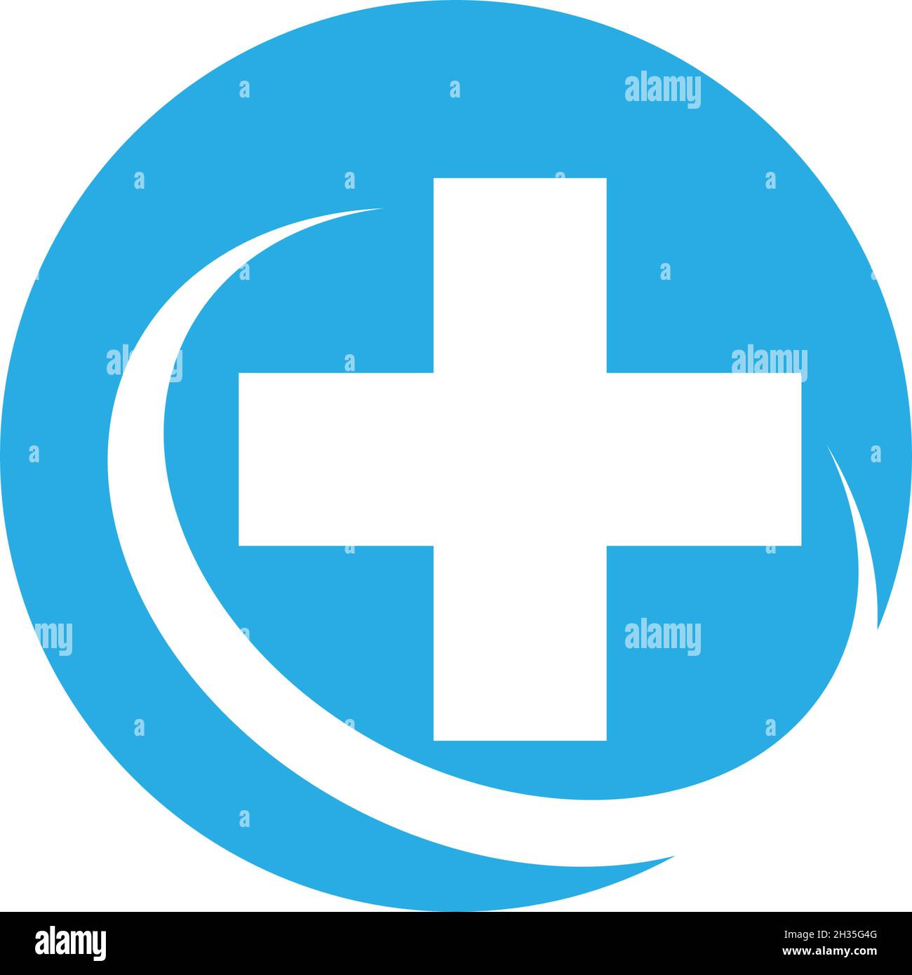 Cross Medical Logo template vector illustration design Stock Vector ...