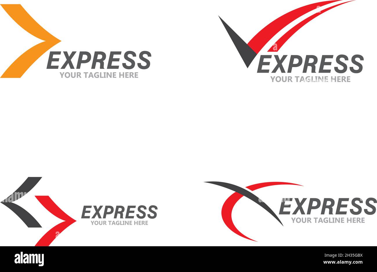 Express logo vector ilustration vector template Stock Vector Image ...