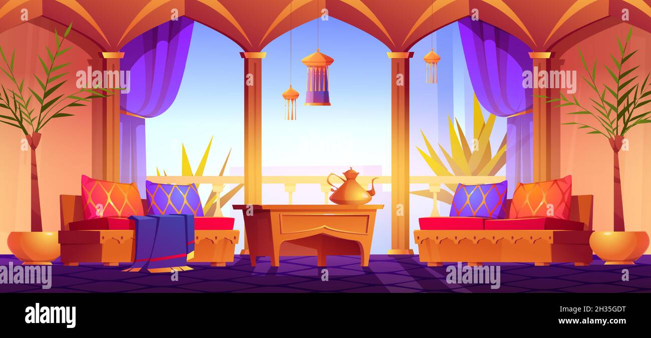 Arabic style house Stock Vector Images - Alamy