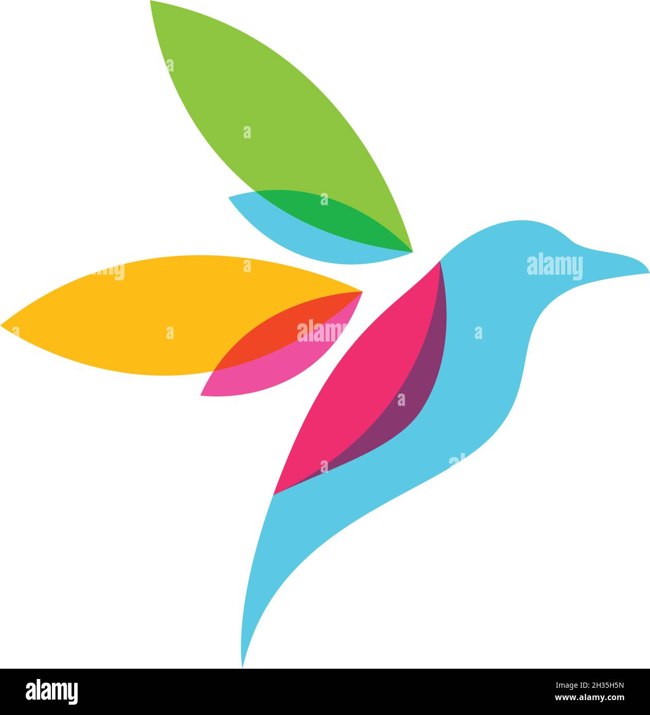 Bird Logo Template vector illustration Stock Vector Image & Art - Alamy