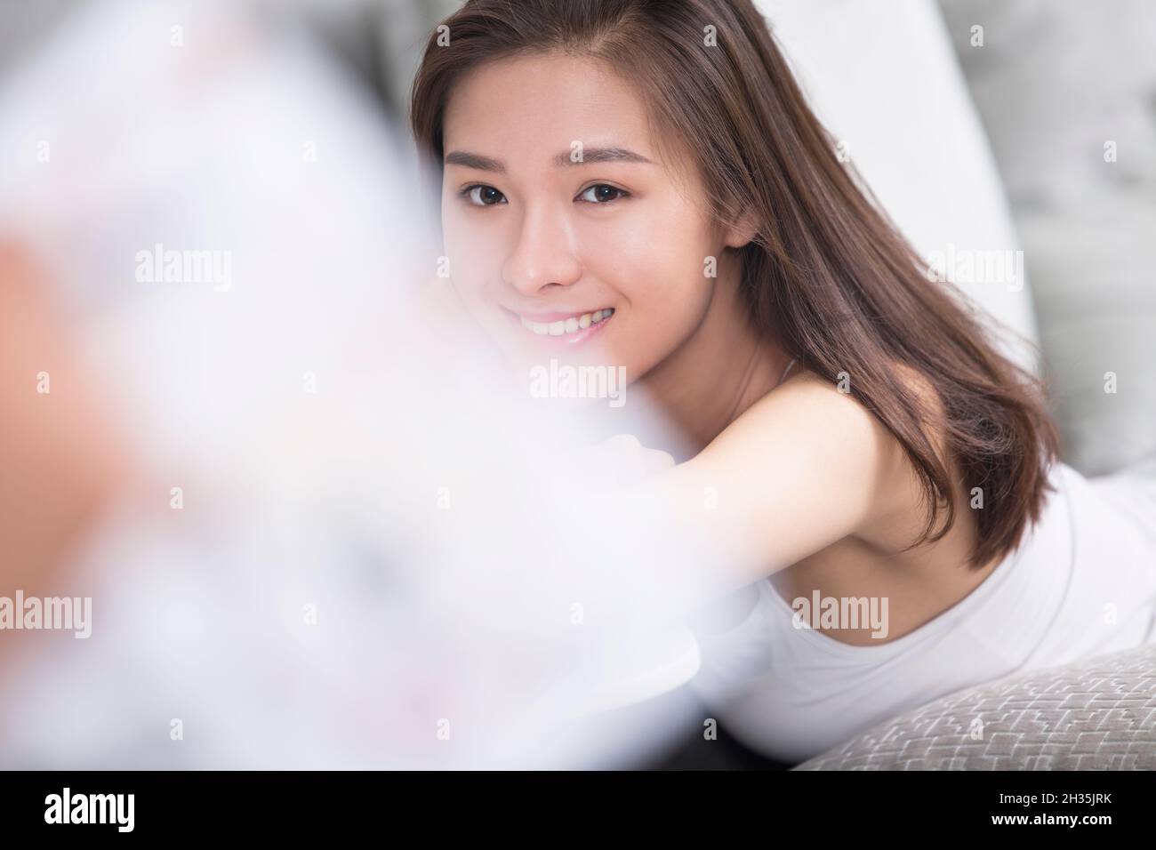 Beautiful oriental woman hi-res stock photography and images - Alamy