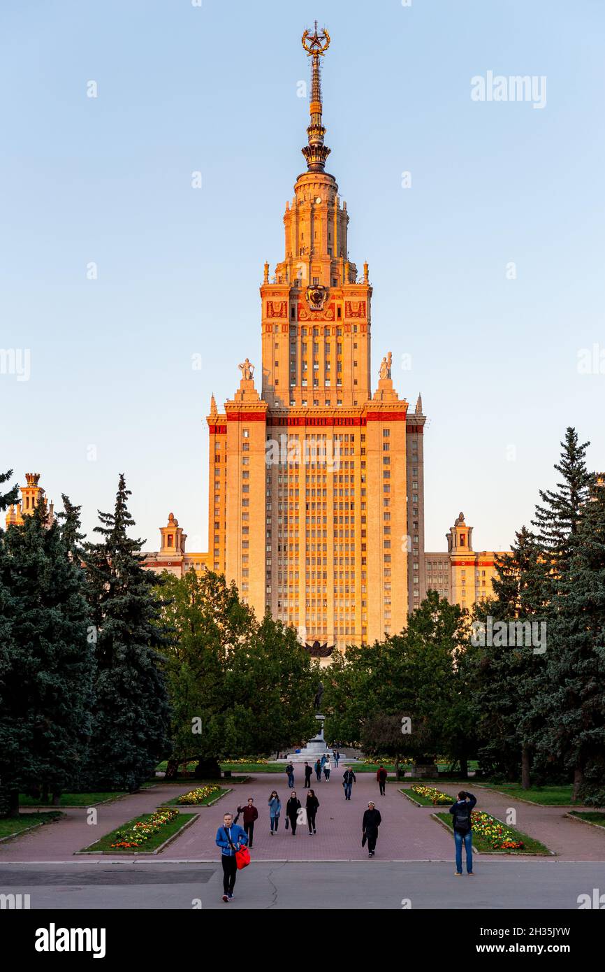 Russia university campus hi-res stock photography and images - Alamy