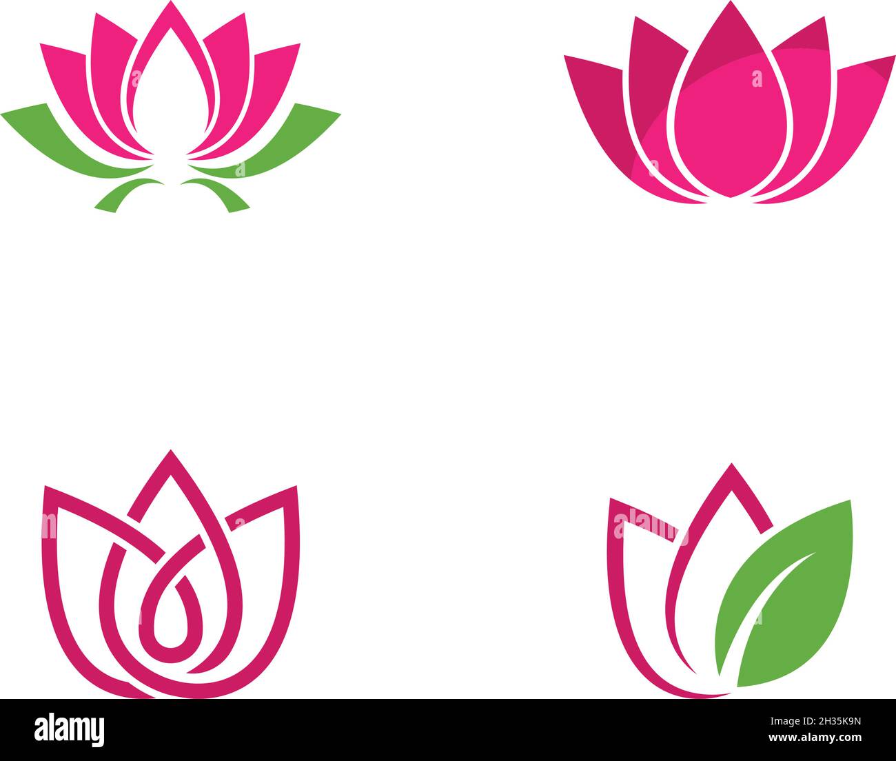 Spa set flowers care Stock Vector Images - Alamy