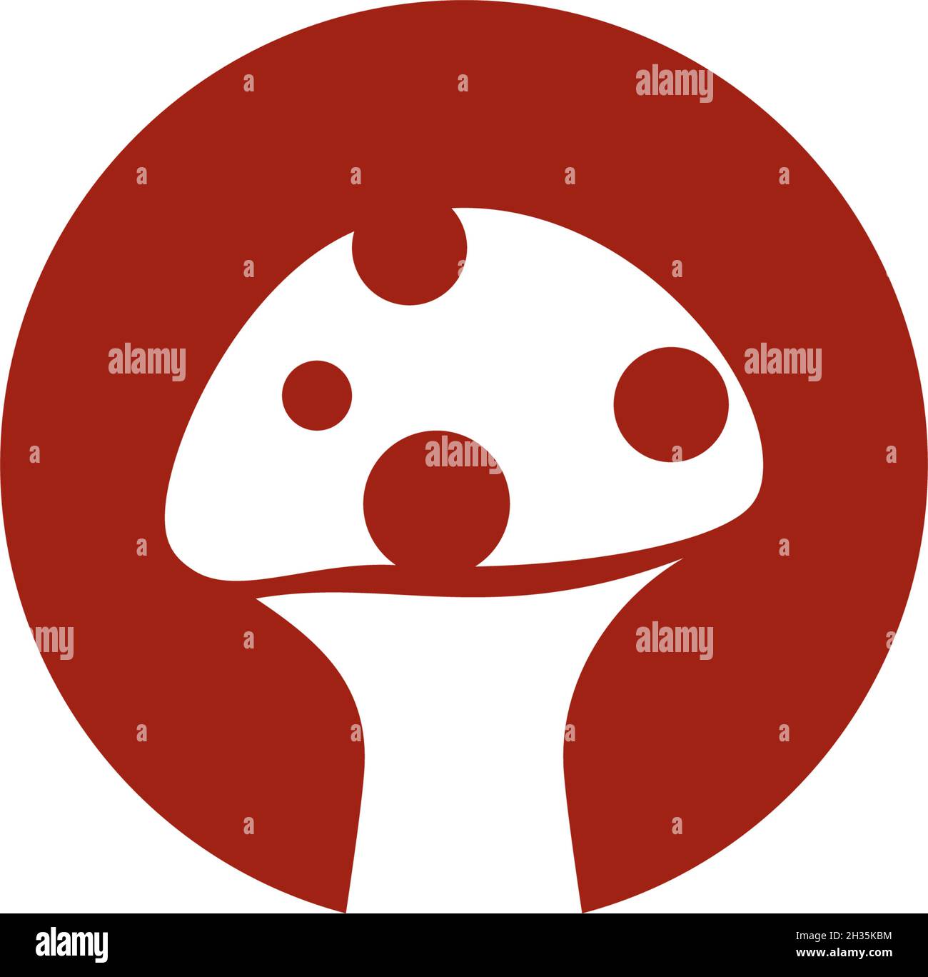 mushroom set logo vector template Stock Vector Image & Art - Alamy