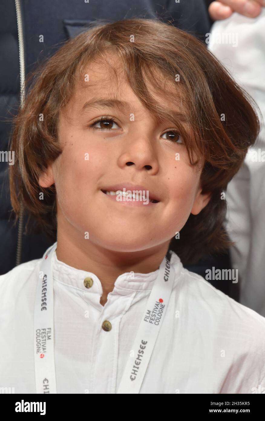 Cologne, Germany. 23rd Oct, 2021. Actor Elia Gezer, comes to the ...